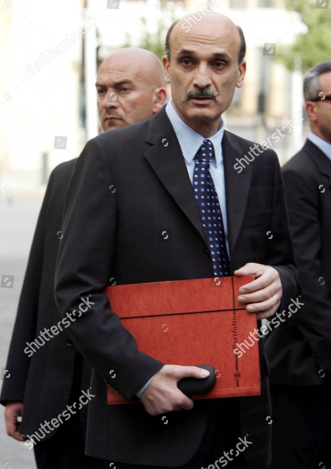 Christian Leader Lebanese Forces Samir Geagea Editorial Stock Photo ...