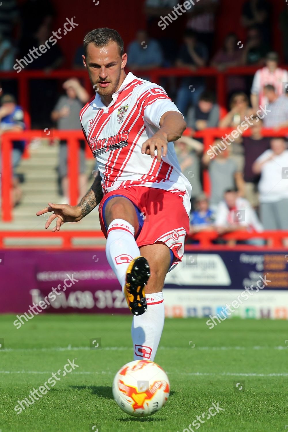 Luke Wilkinson Stevenage During Stevenage Vs Editorial Stock Photo ...