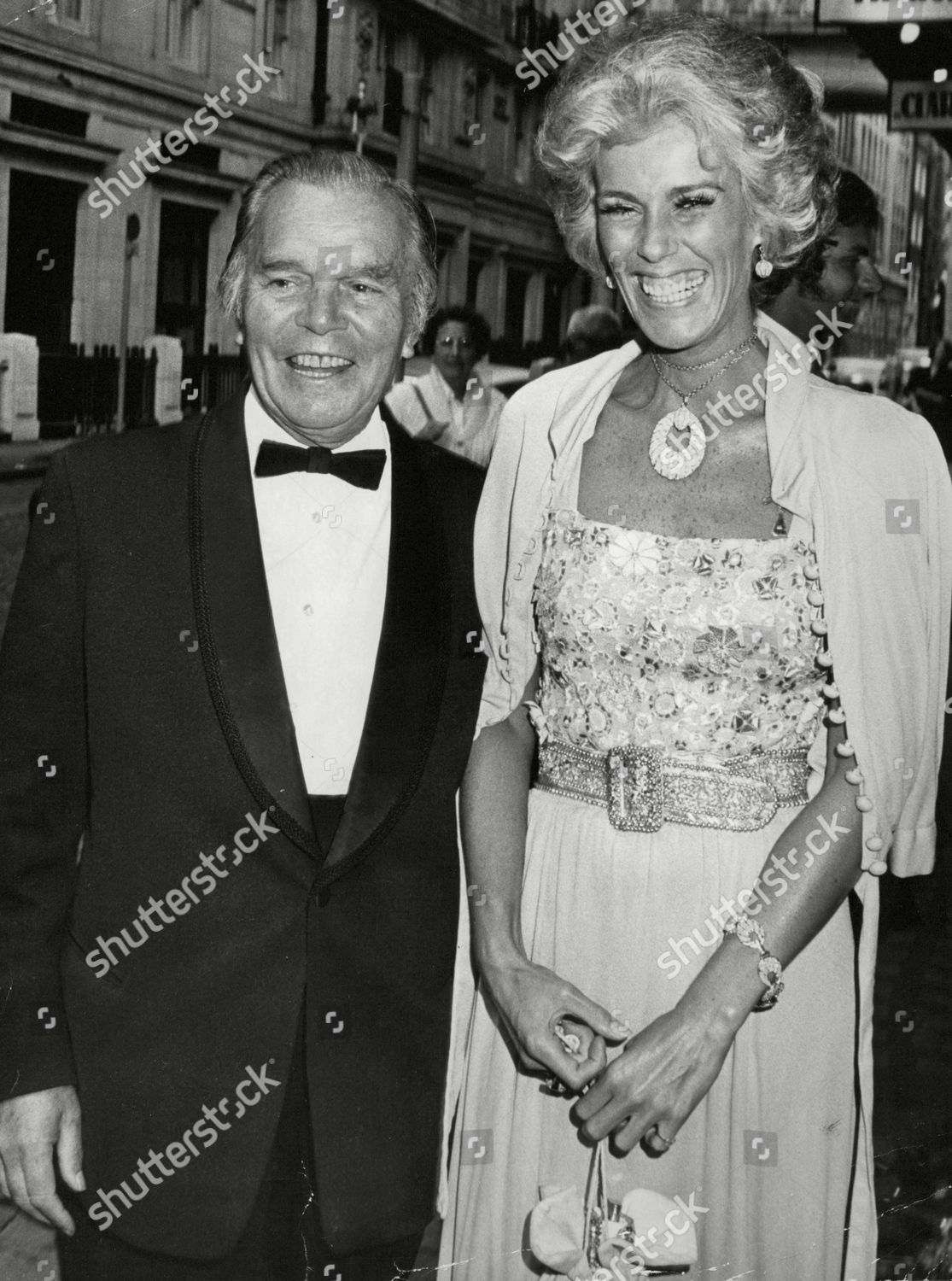 Sir Billy Butlin His Actress Daughter Editorial Stock Photo - Stock ...