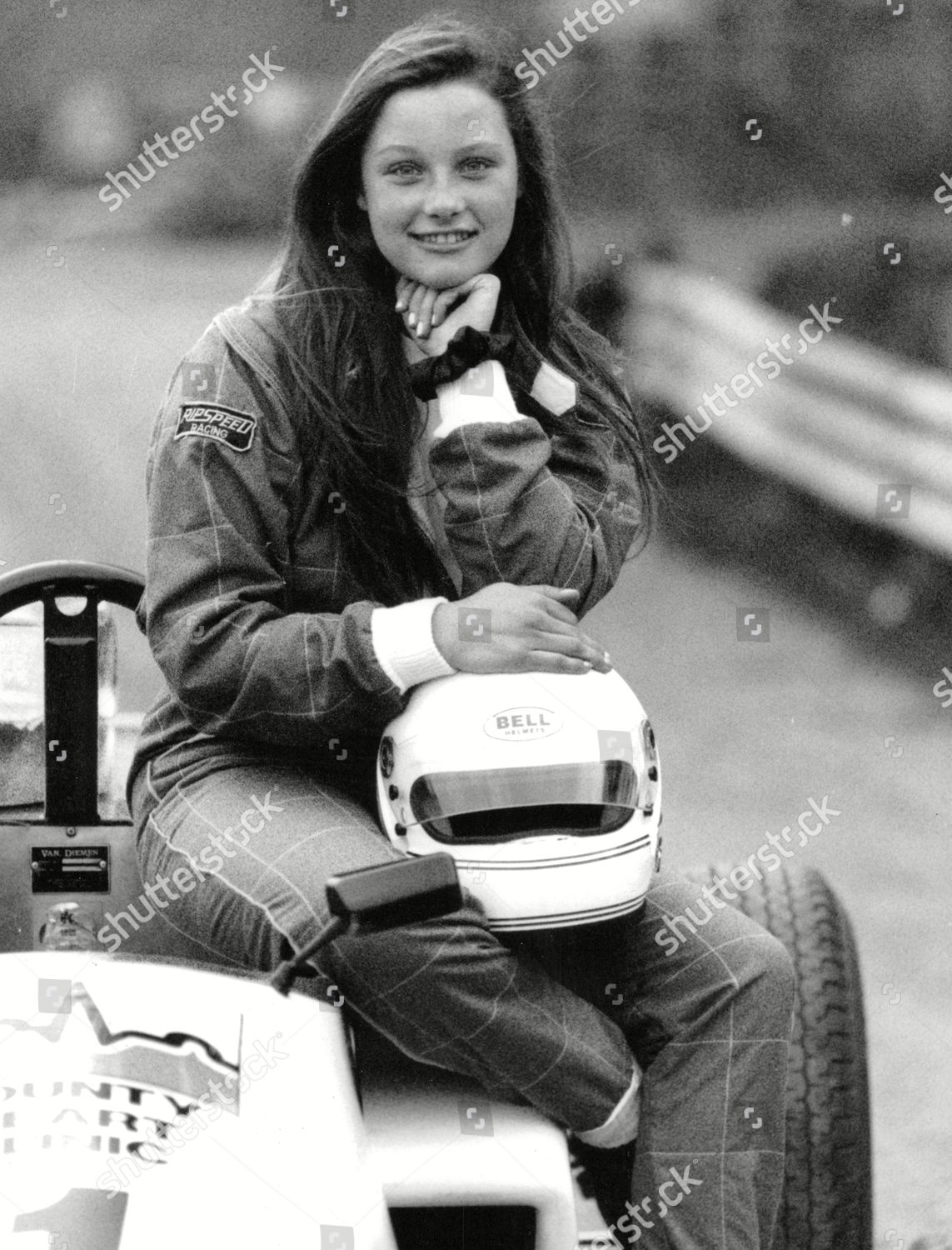 Vicki Butlerhenderson 17 Racing Driver Later Editorial Stock Photo ...