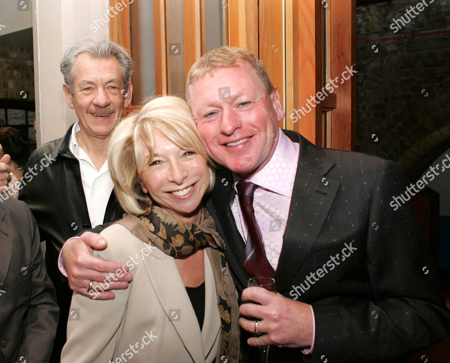 Ian Mckellen Helen Worth Paul Cottingham Editorial Stock Photo - Stock ...