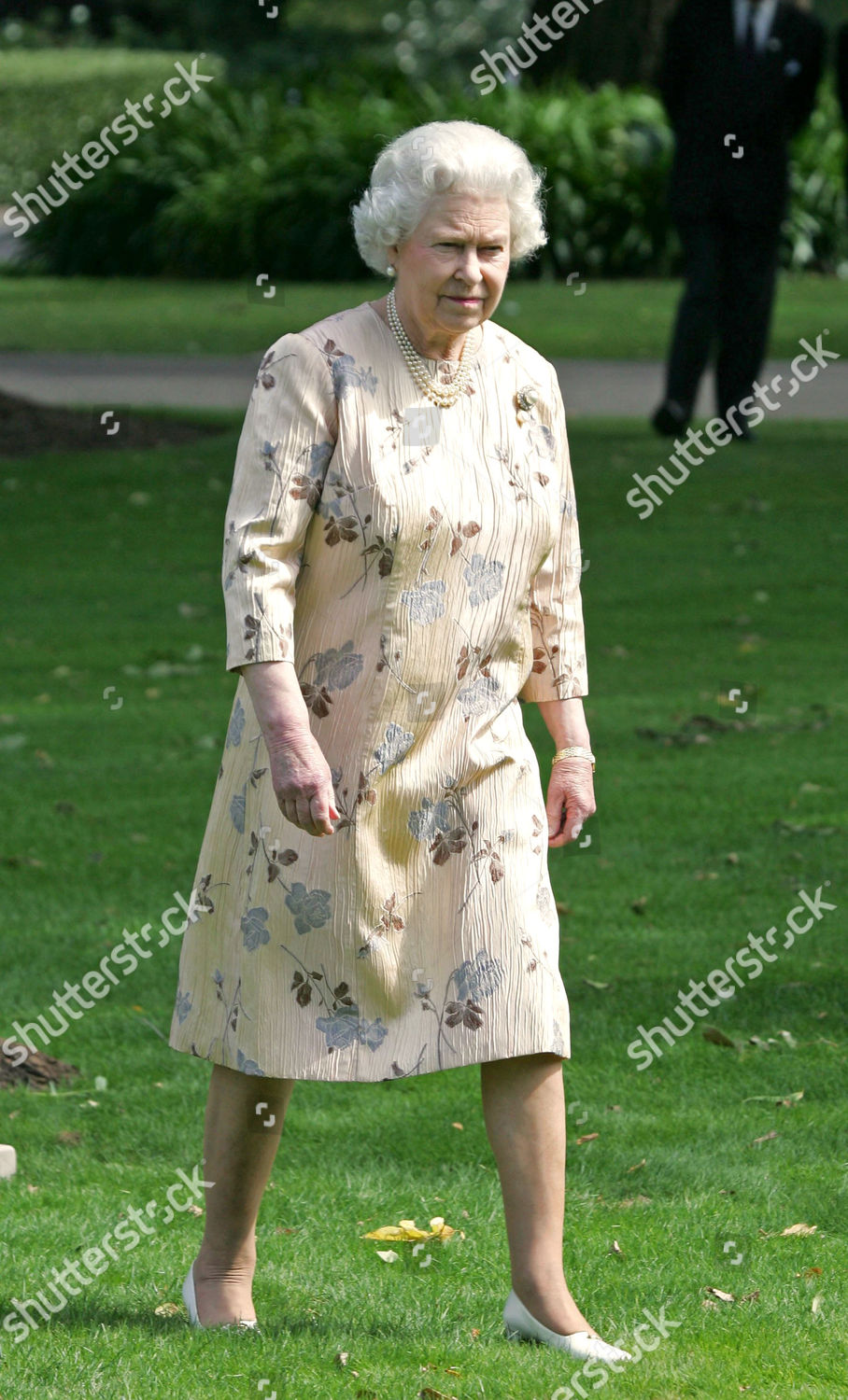 Queen Elizabeth Ii Attends Tree Planting Editorial Stock Photo - Stock ...