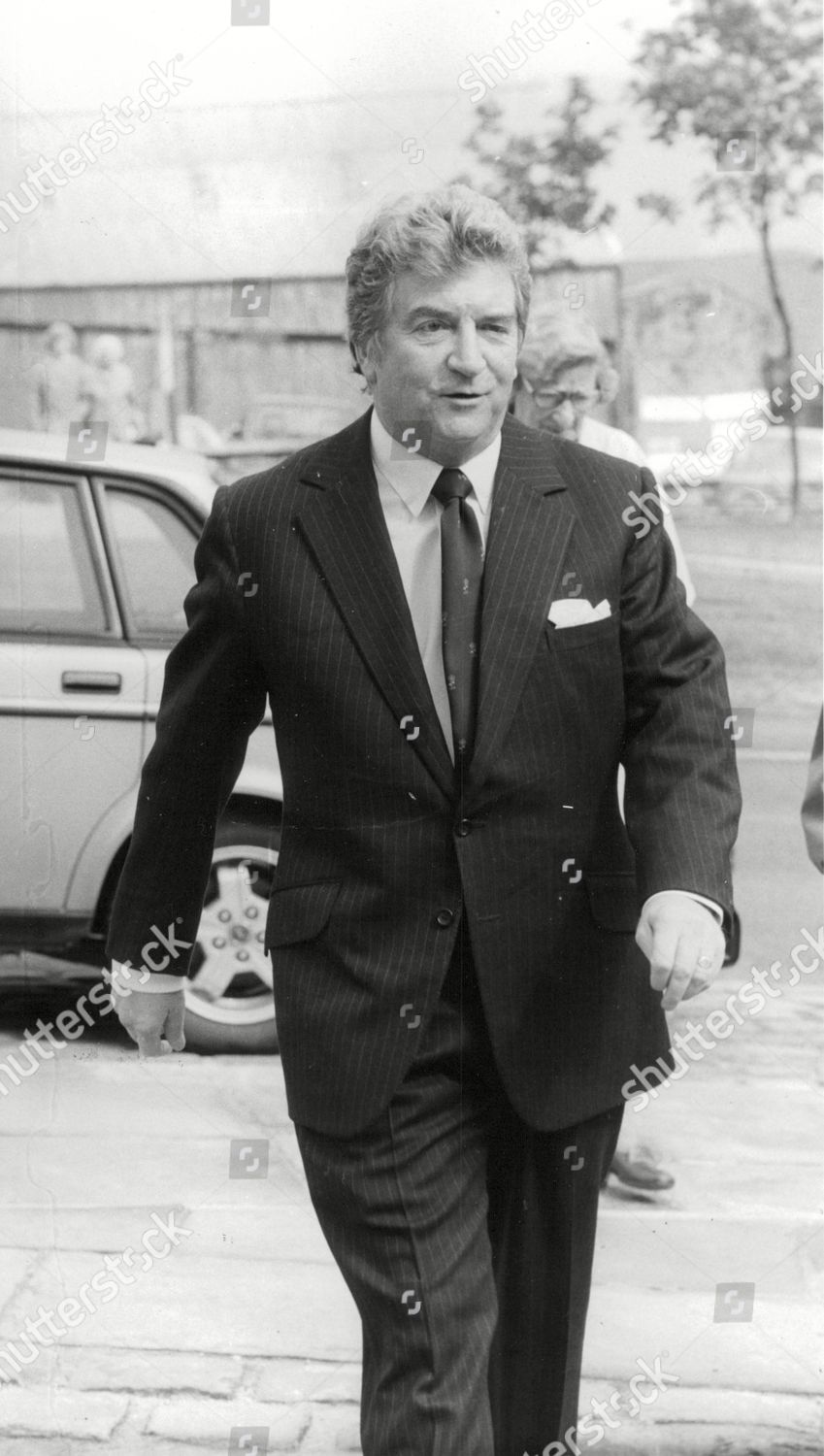 Actor Peter Adamson Arriving Burnley Crown Editorial Stock Photo ...