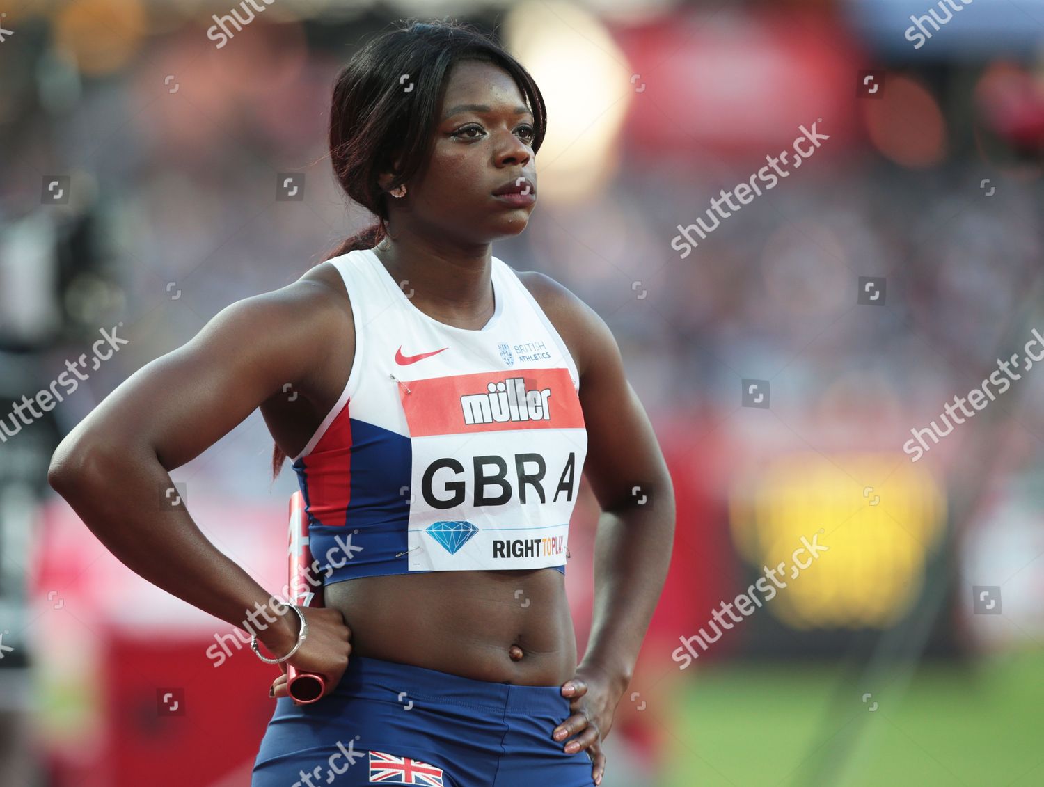 Asha Philip Gbr Before 4 X Editorial Stock Photo - Stock Image ...