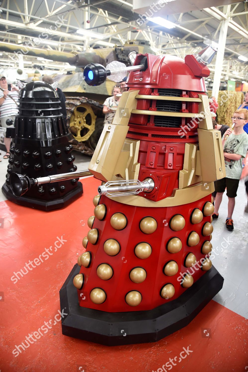 Attack Daleks Bovington Tank Museum Dorset Editorial Stock Photo ...