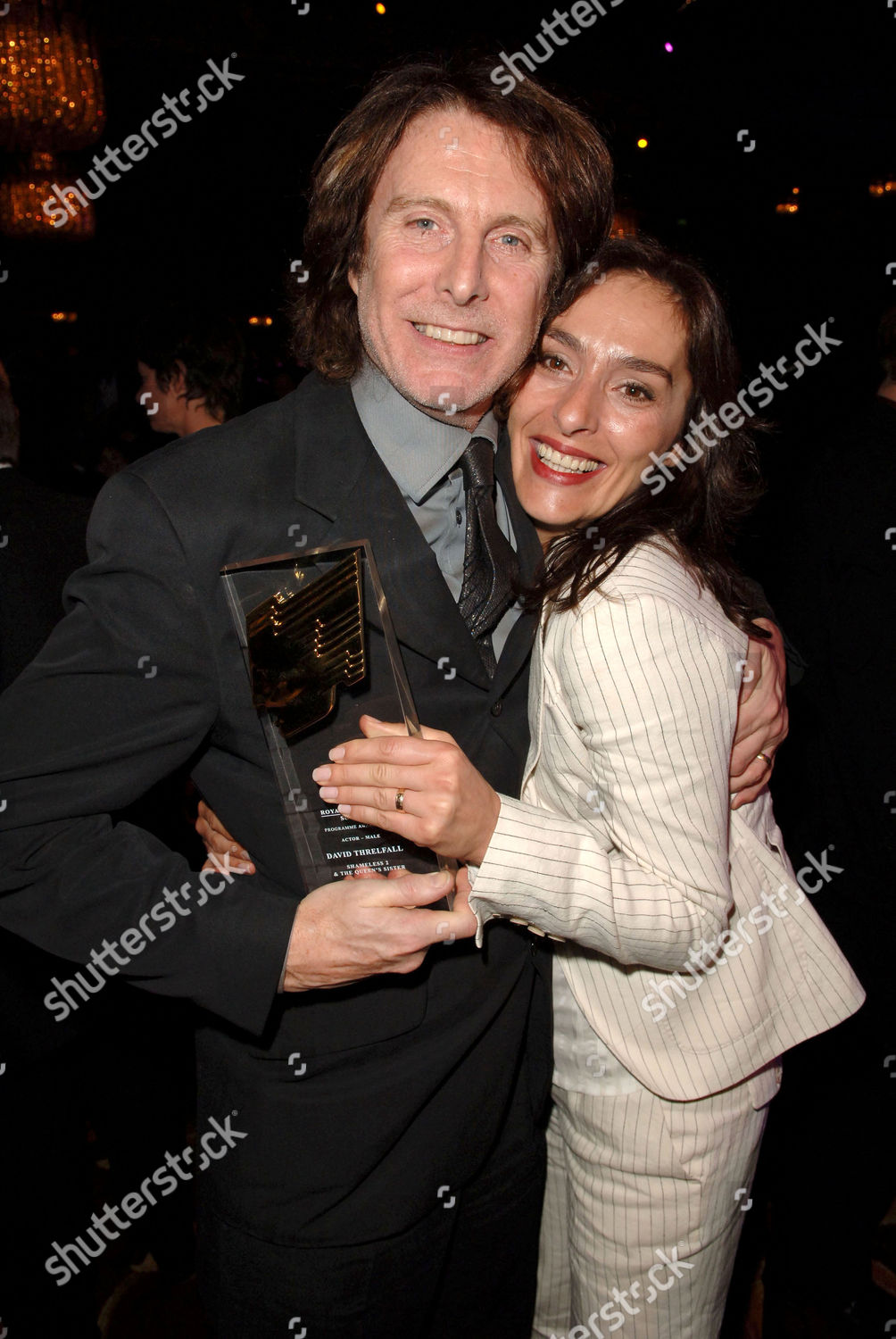 David Threlfall Wife Brana Bajic Editorial Stock Photo - Stock Image ...