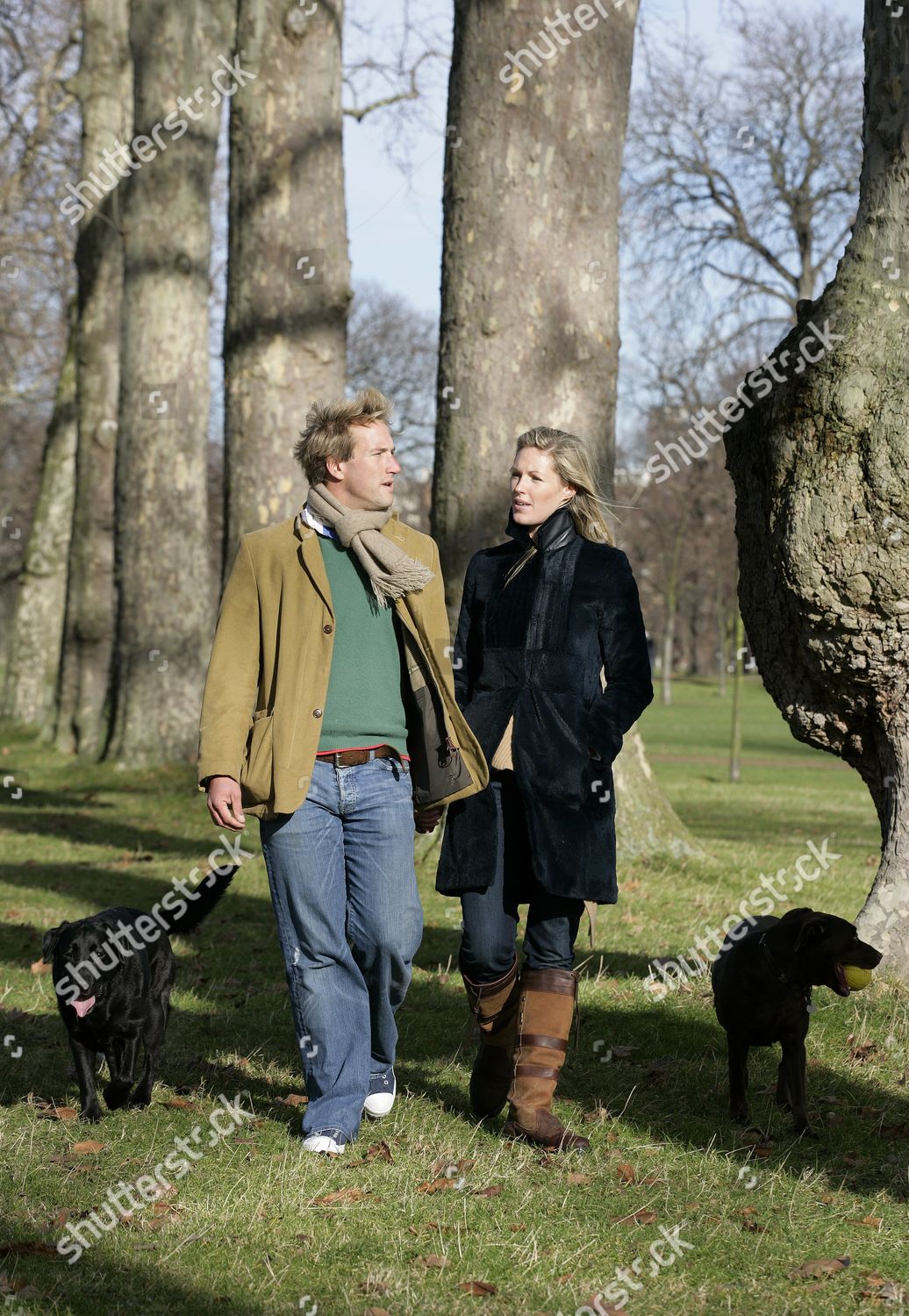 Ben Fogle His Girlfriend Marina Hunt Editorial Stock Photo - Stock ...