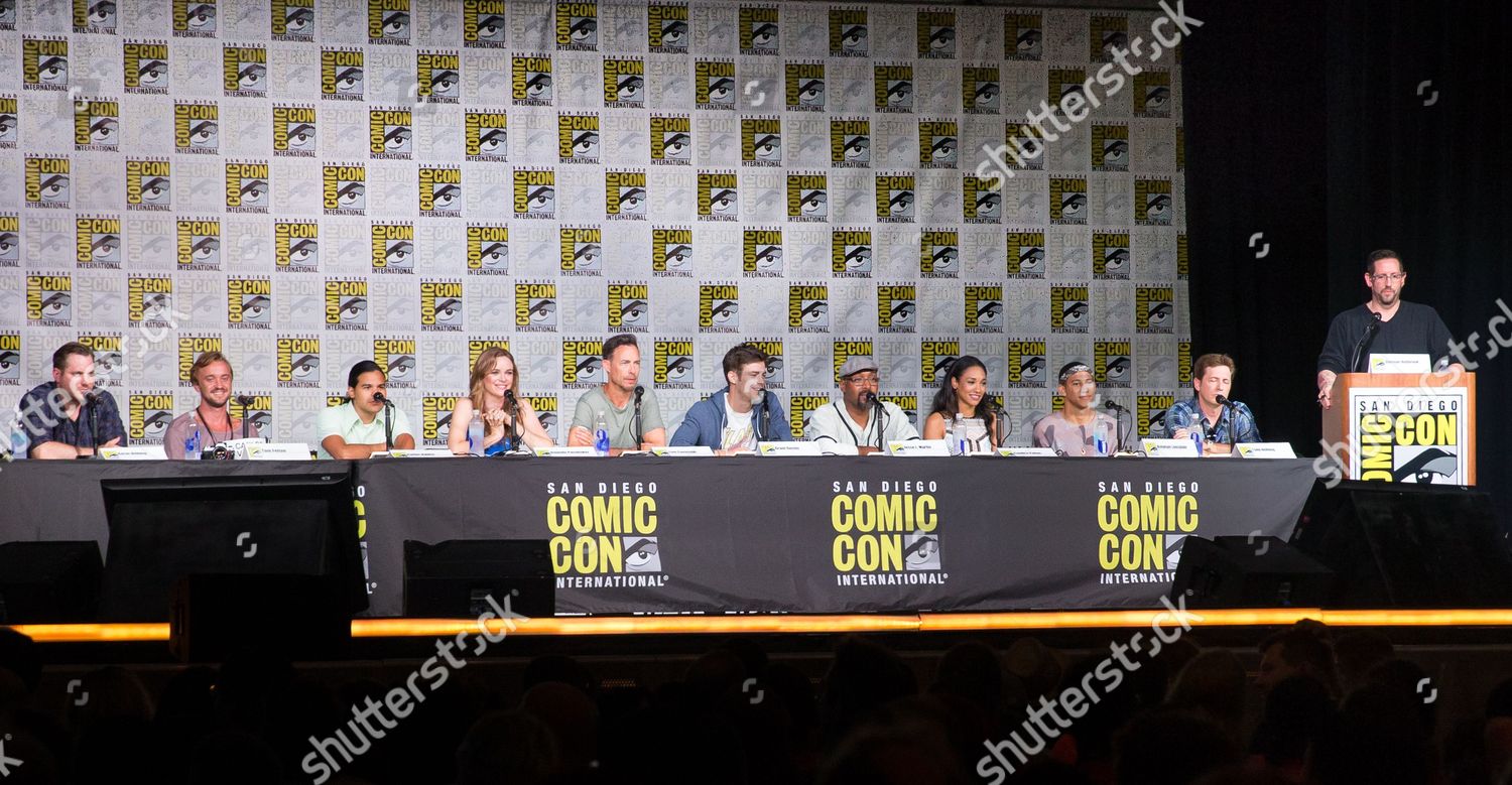 Producer Aaron Helbing Tom Felton Carlos Editorial Stock Photo - Stock ...