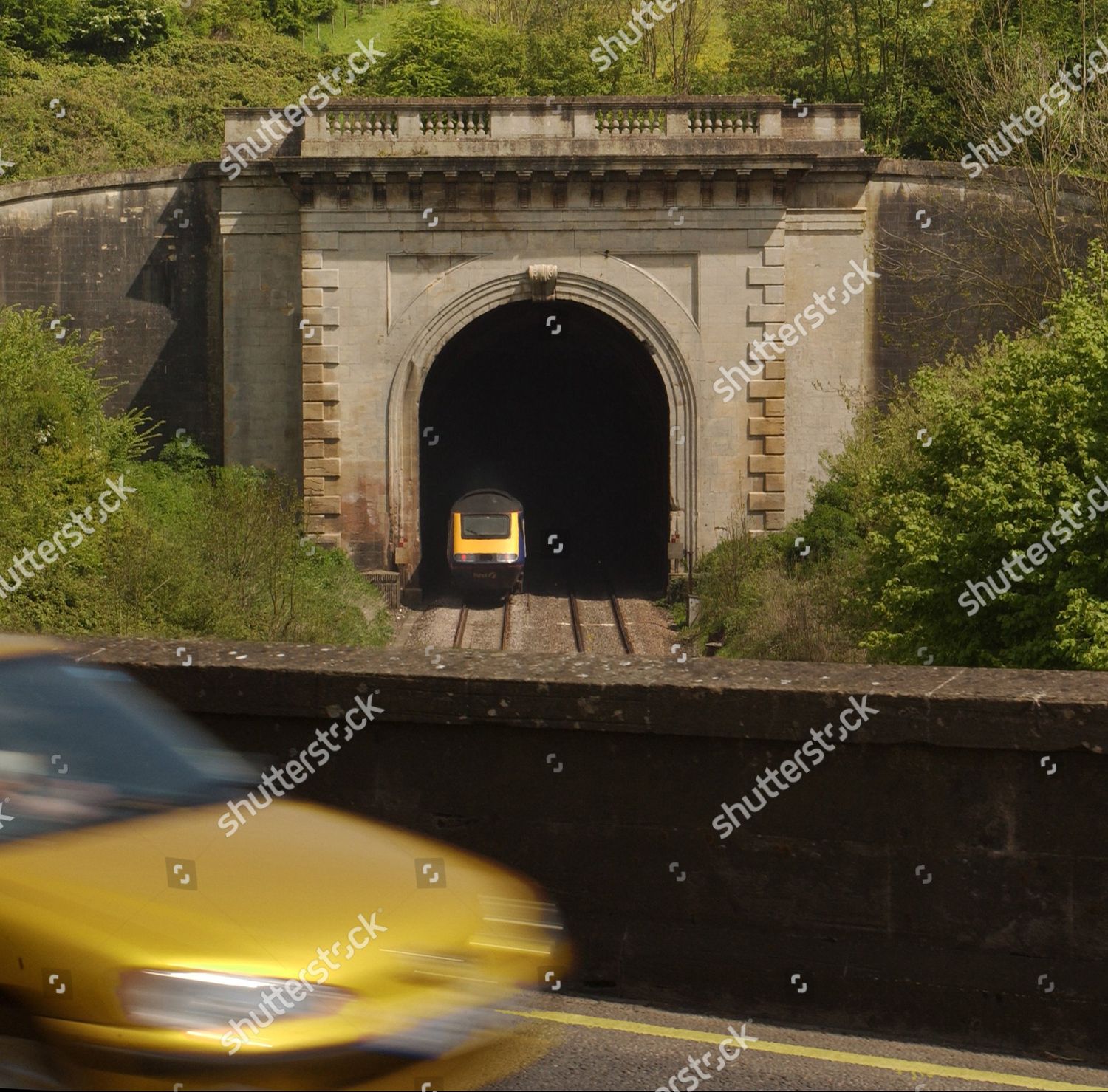 Box Tunnel Between Bath Swindon On Editorial Stock Photo - Stock Image ...