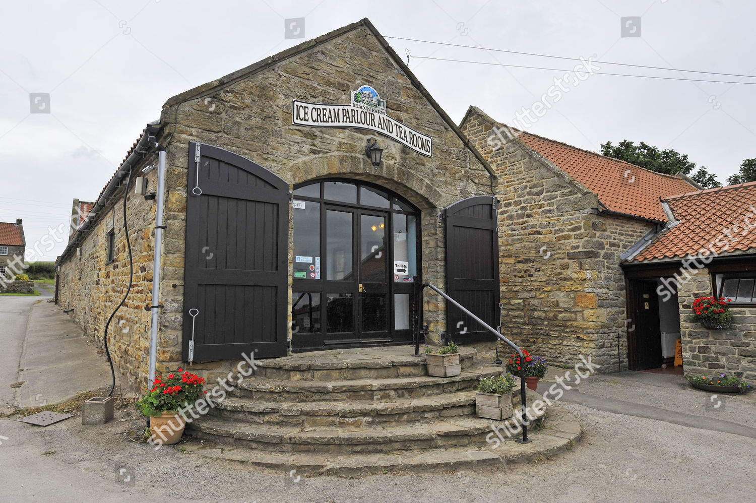 Beacon Farm Ice Cream Tea Rooms Editorial Stock Photo - Stock Image ...