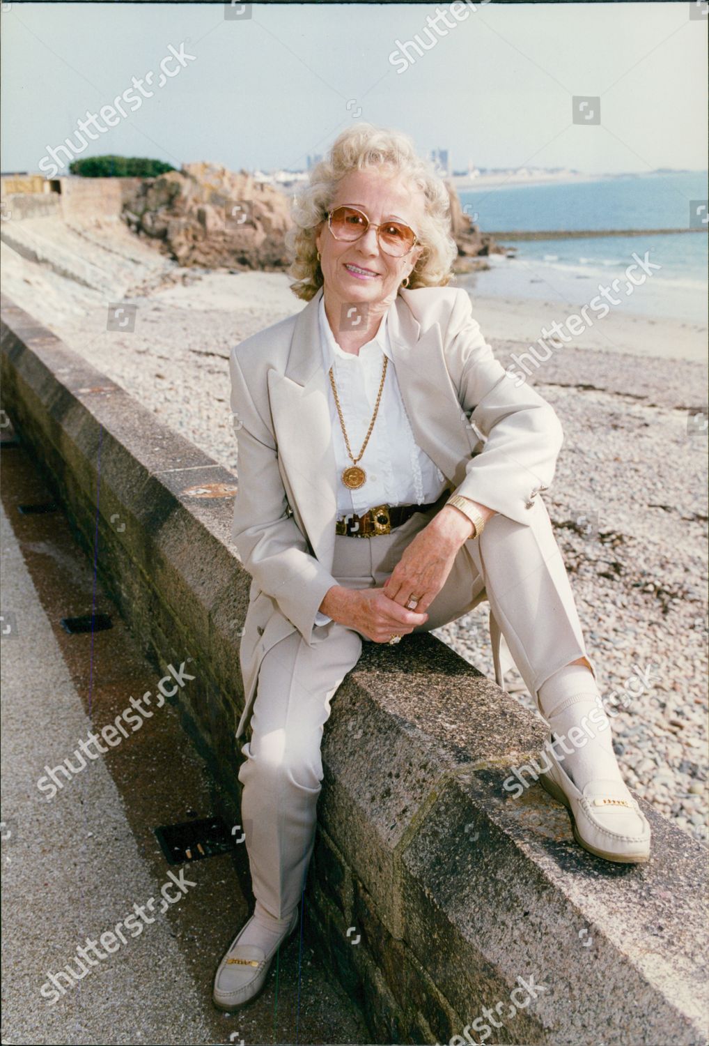 Lady Sheila Butlin Widow Sir Billy Editorial Stock Photo - Stock Image ...