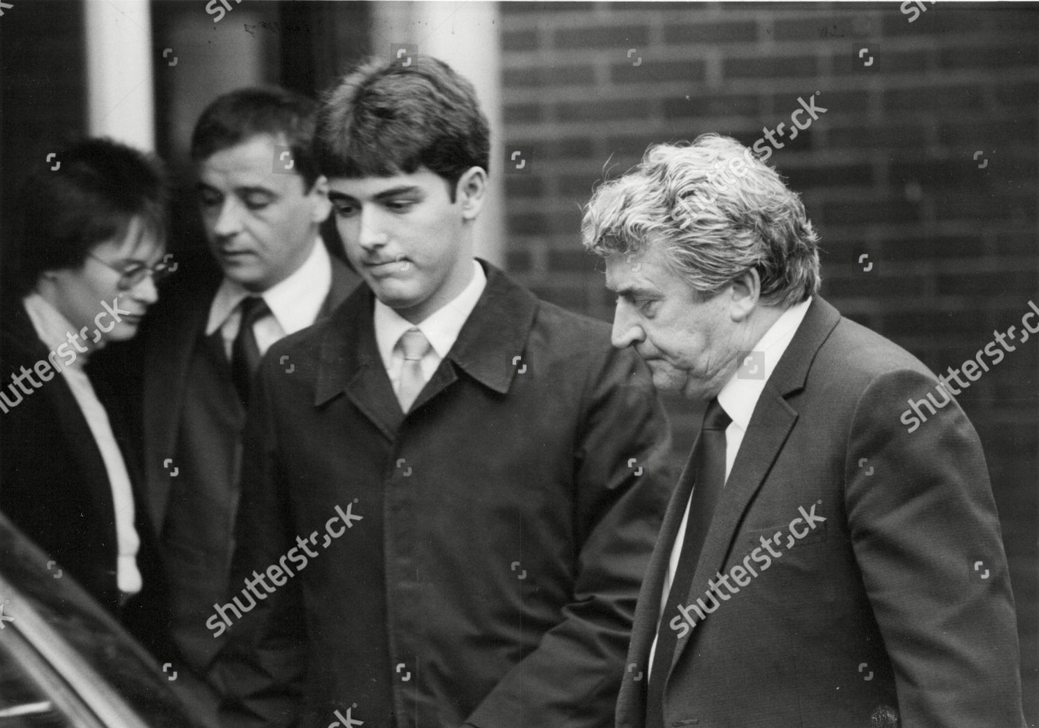 Actor Peter Adamson Funeral His Wife Editorial Stock Photo - Stock ...