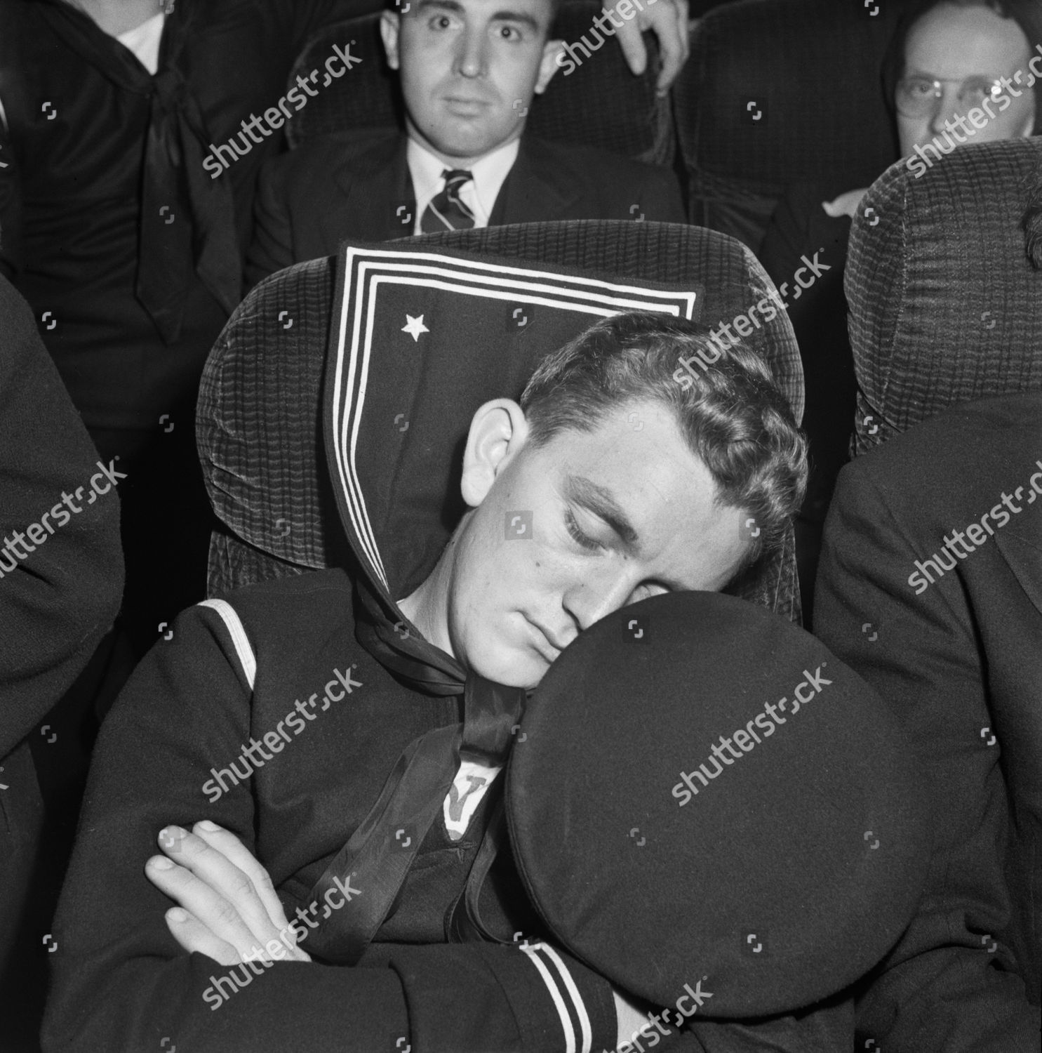 Sleeping Sailor On Bus Roanoke Virginia Editorial Stock Photo - Stock ...
