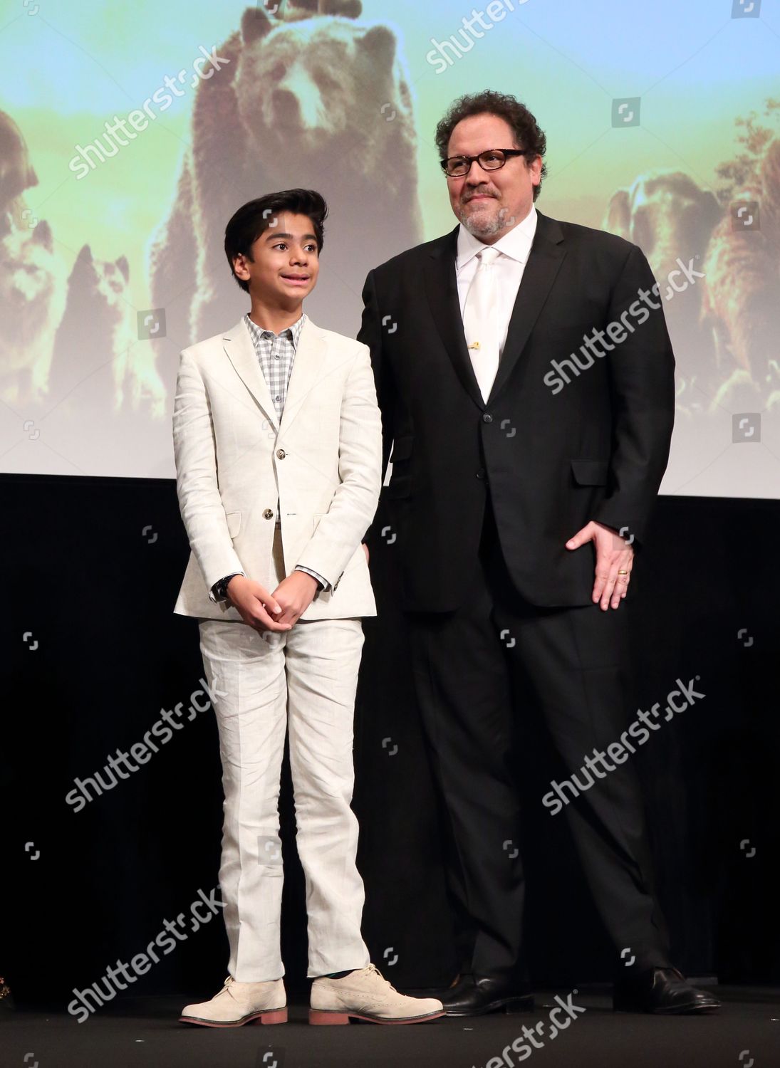 Neel Sethi Jon Favreau Editorial Stock Photo - Stock Image | Shutterstock