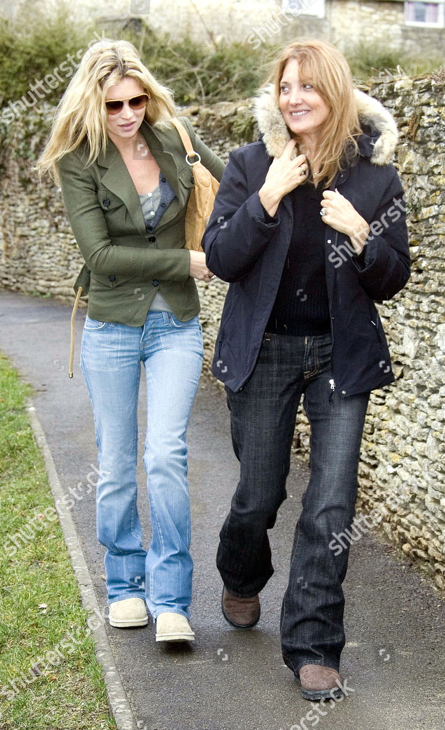 Kate Moss Her Mother Linda Moss Editorial Stock Photo - Stock Image ...