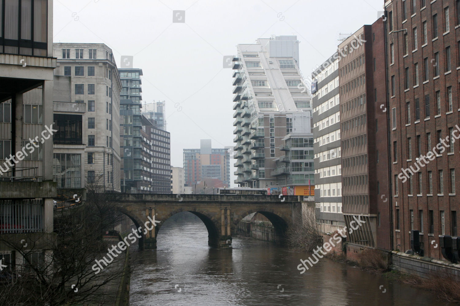 River Irwell Manchester England Britain Editorial Stock Photo - Stock ...