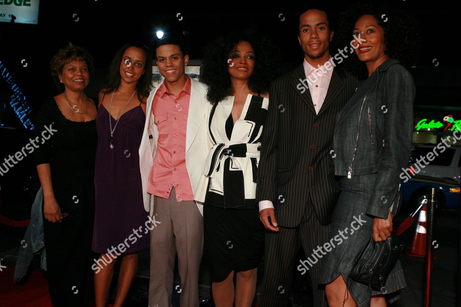 Evan Ross Mother Diana Ross Family Editorial Stock Photo - Stock Image ...