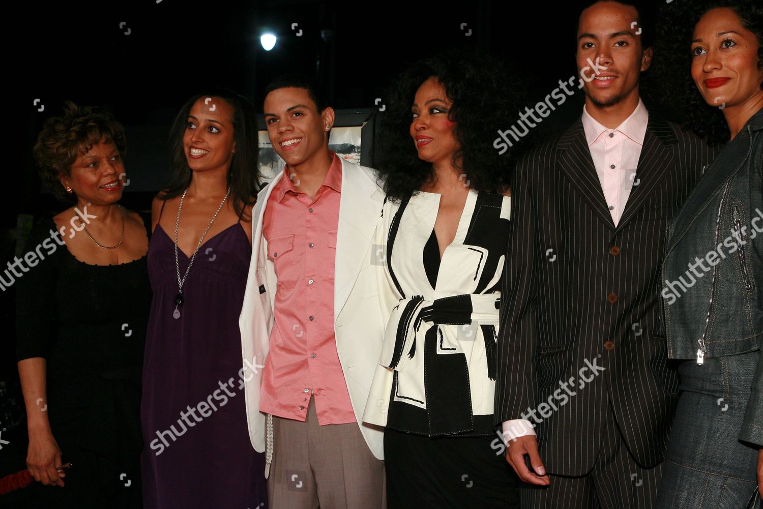 Evan Ross Mother Diana Ross Family Editorial Stock Photo - Stock Image ...