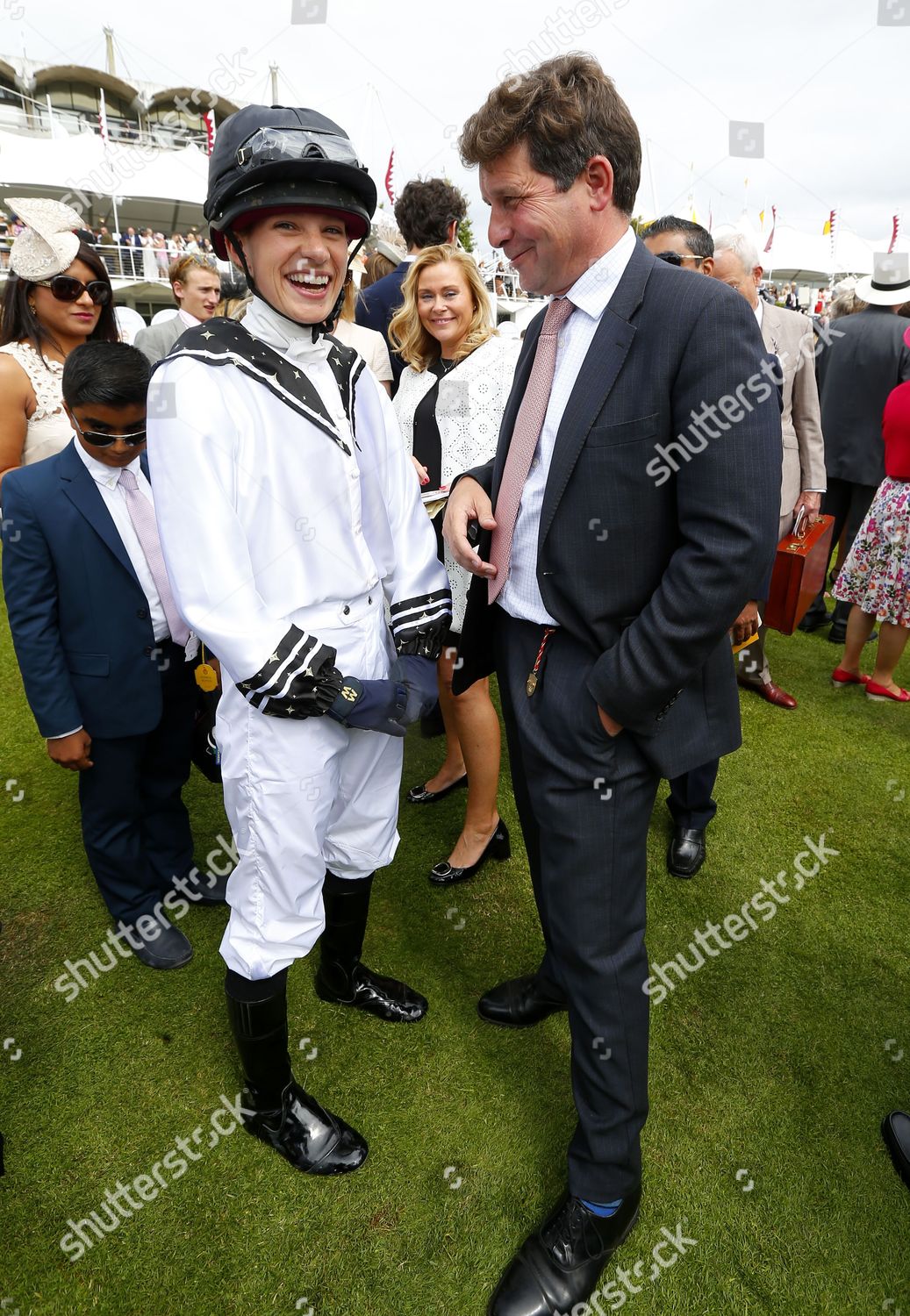 Ian Williams Tamara Warhurst Before Running Editorial Stock Photo ...