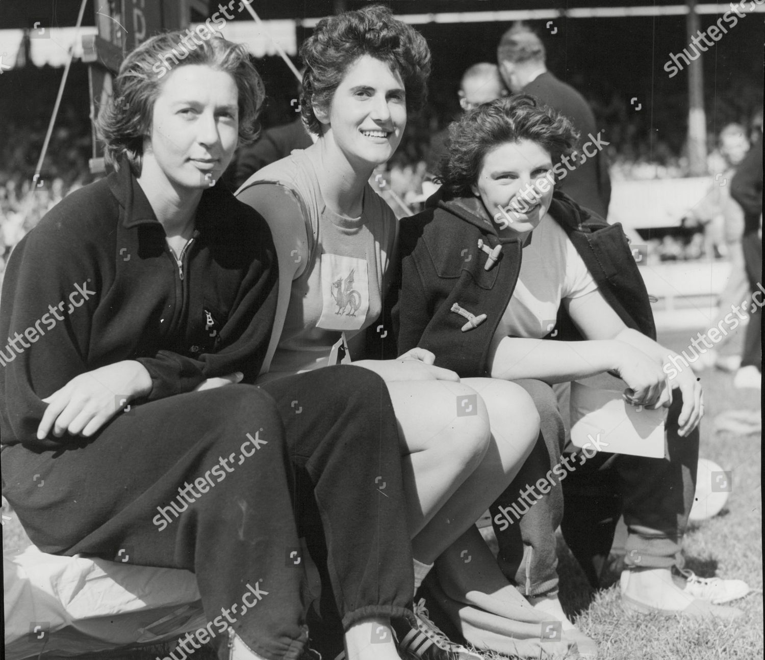 Discus Girls British Empire Commonwealth Games Editorial Stock Photo ...