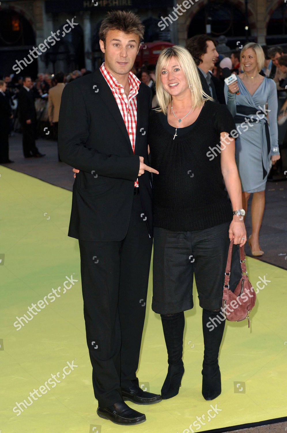Jonathan Wilkes Wife Nikki Wheeler Editorial Stock Photo - Stock Image ...