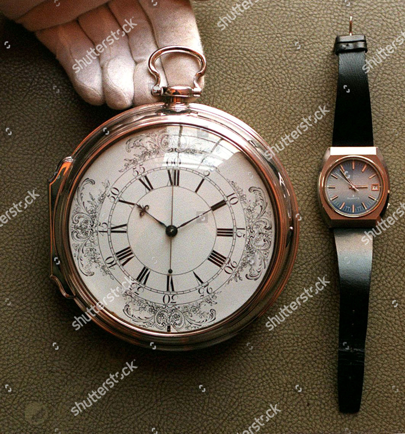 John Harrisons H4 Timekeeper Device That Editorial Stock Photo - Stock ...