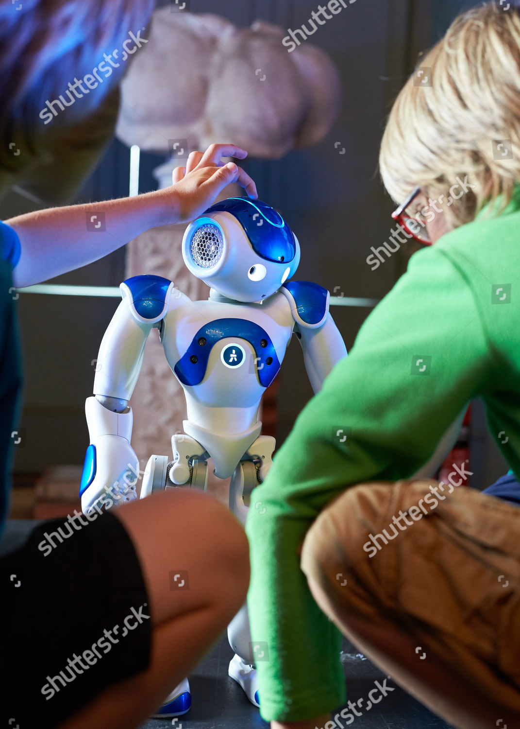Festivalgoers Attend Robots Robots Talk Presentation Editorial Stock ...