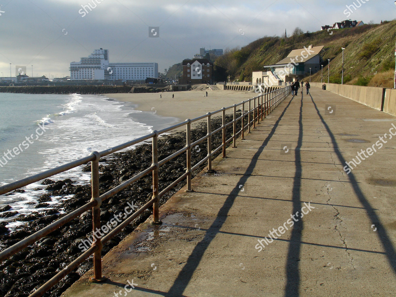 Seafront Folkestone Kent England Britain Editorial Stock Photo - Stock ...