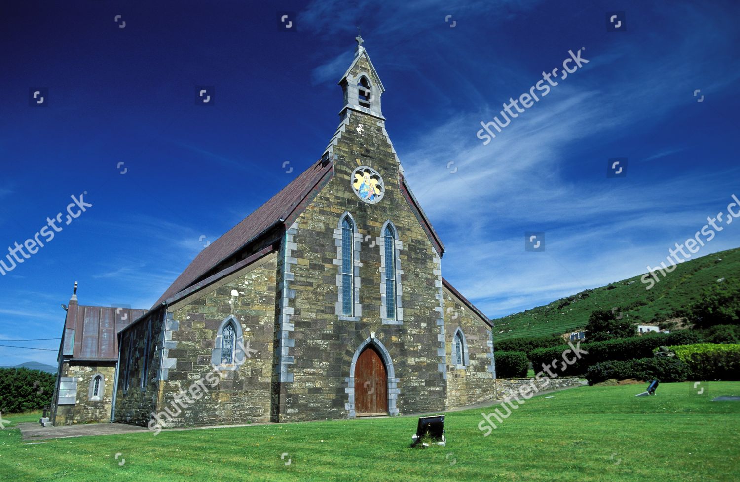 Ballyferriter Church Dingle Peninsula County Kerry Editorial Stock ...