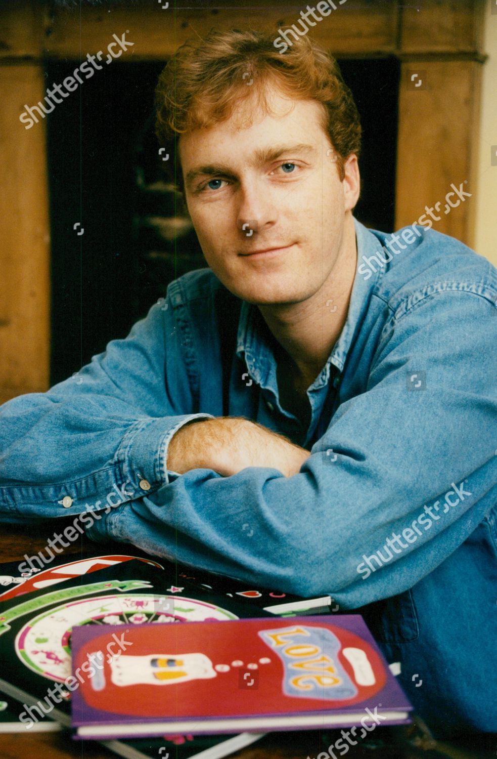 Giles Andreae Creator Matchstick Character Purple : photos éditoriales ...