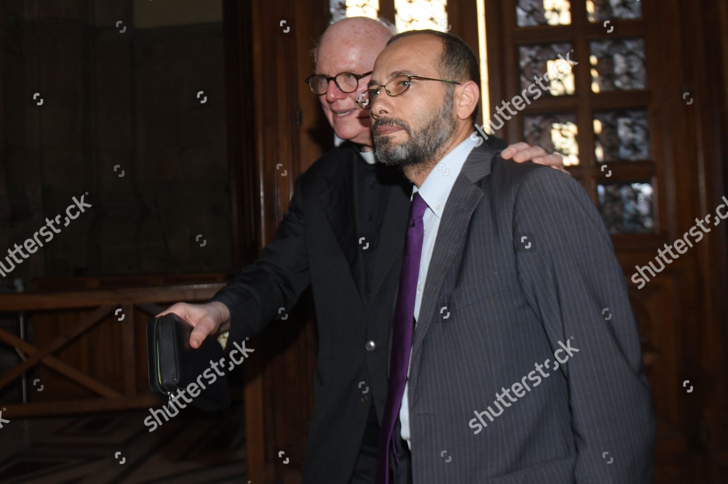 Imam Izzedin Elzir Father Timothy Verdon Editorial Stock Photo - Stock ...