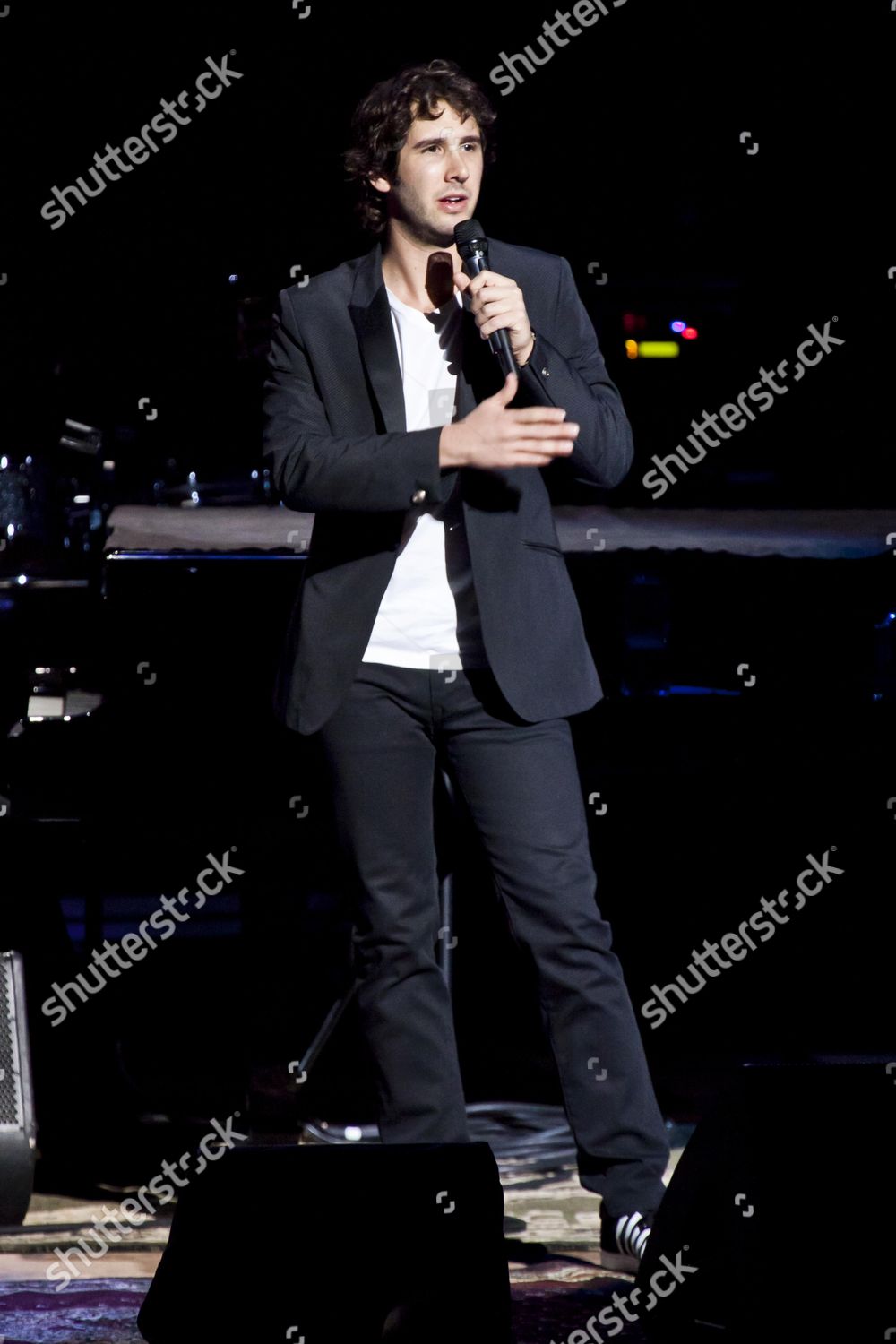 Us Singer Josh Groban Performing Live Editorial Stock Photo - Stock ...