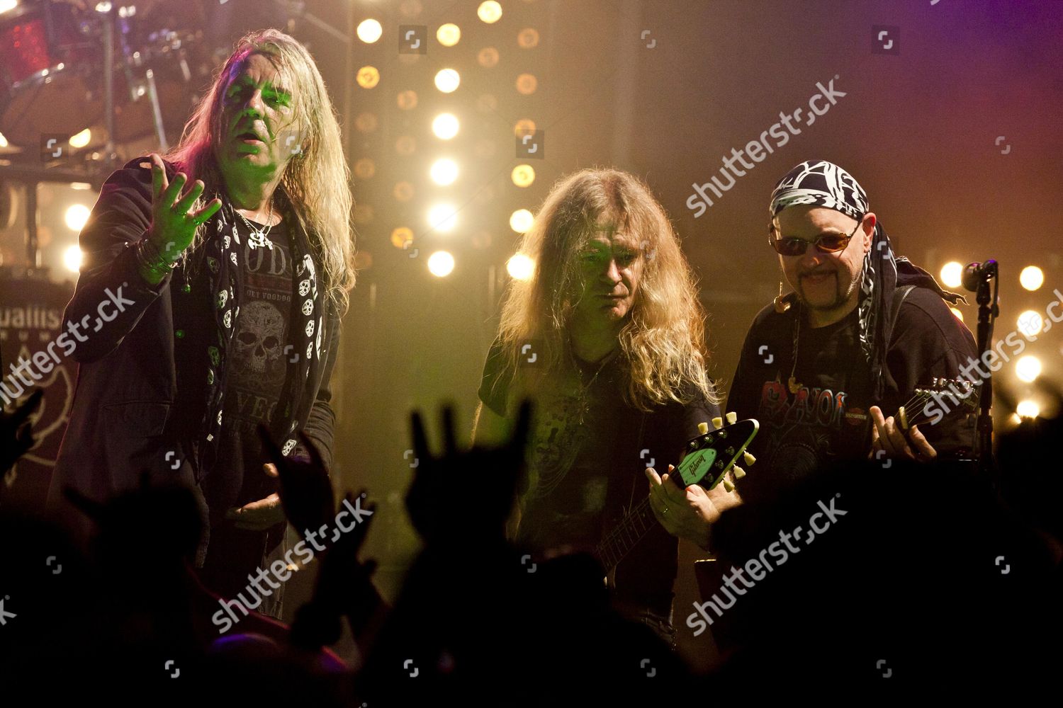 British Heavy Metal Band Saxon Playing Editorial Stock Photo - Stock ...