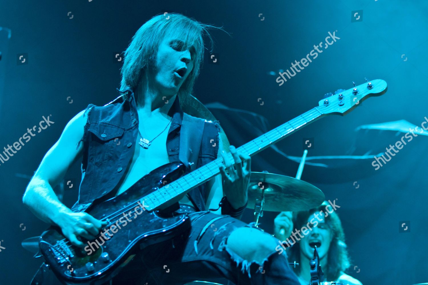 Guitarist Finnish Heavy Metal Band Battle Editorial Stock Photo - Stock ...