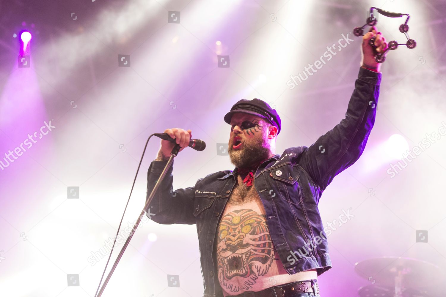 Singer Frontman Tony Sylvester Norwegian Heavy Editorial Stock Photo ...