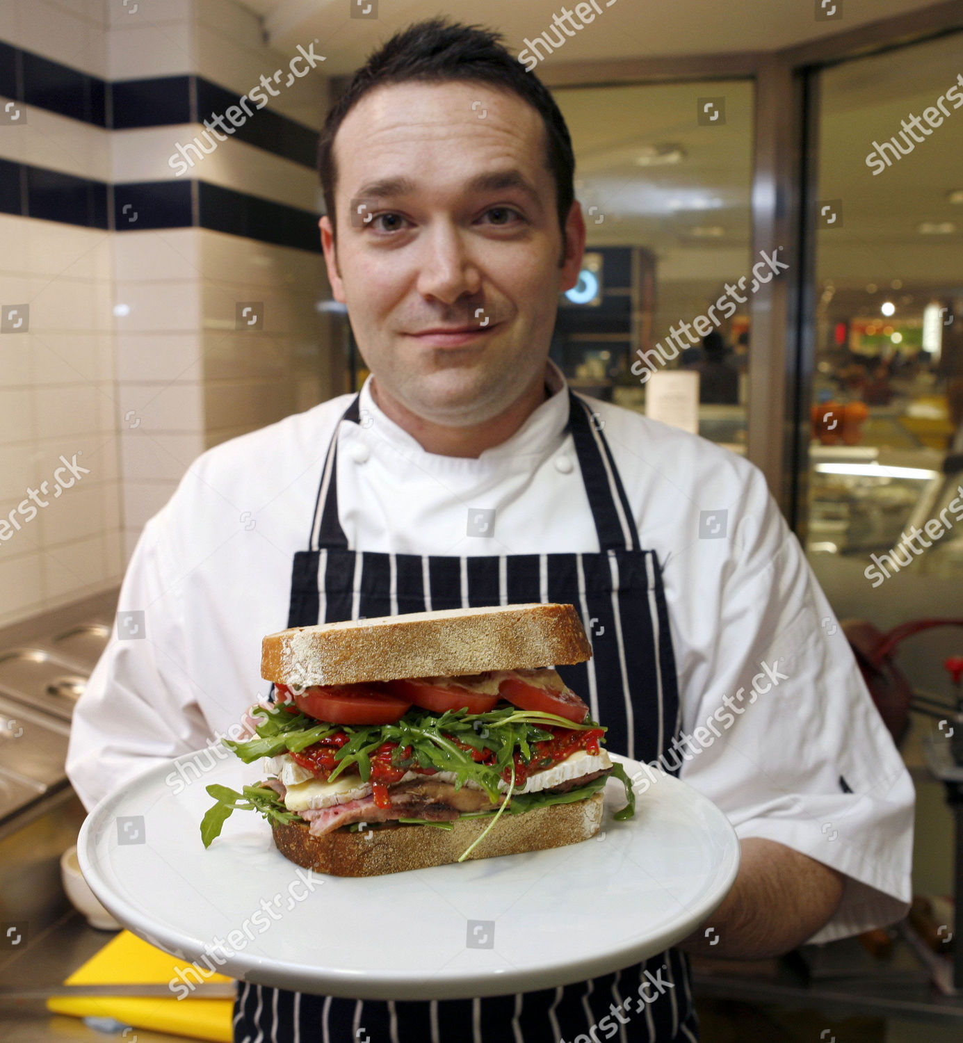 Worlds Most Expensive Sandwich Being Created Editorial Stock Photo ...