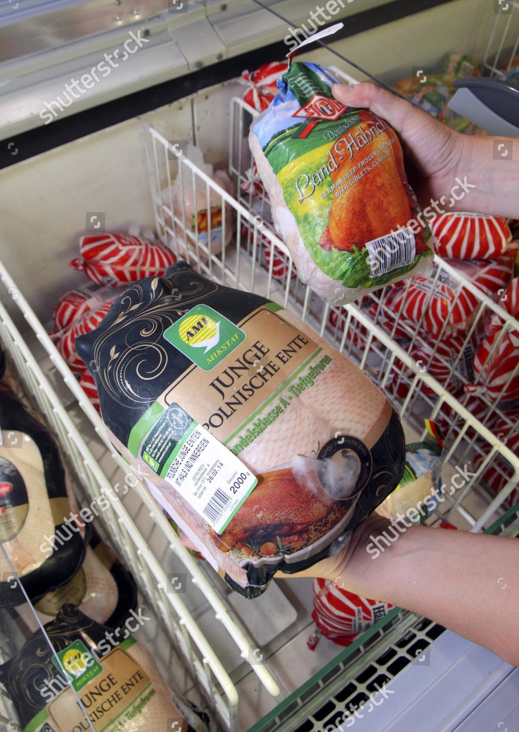 Model Released Frozen Poultry Food Hall Editorial Stock Photo - Stock ...