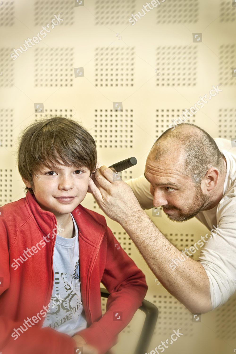 Model Released Boy Having Ear Examination Editorial Stock Photo - Stock ...