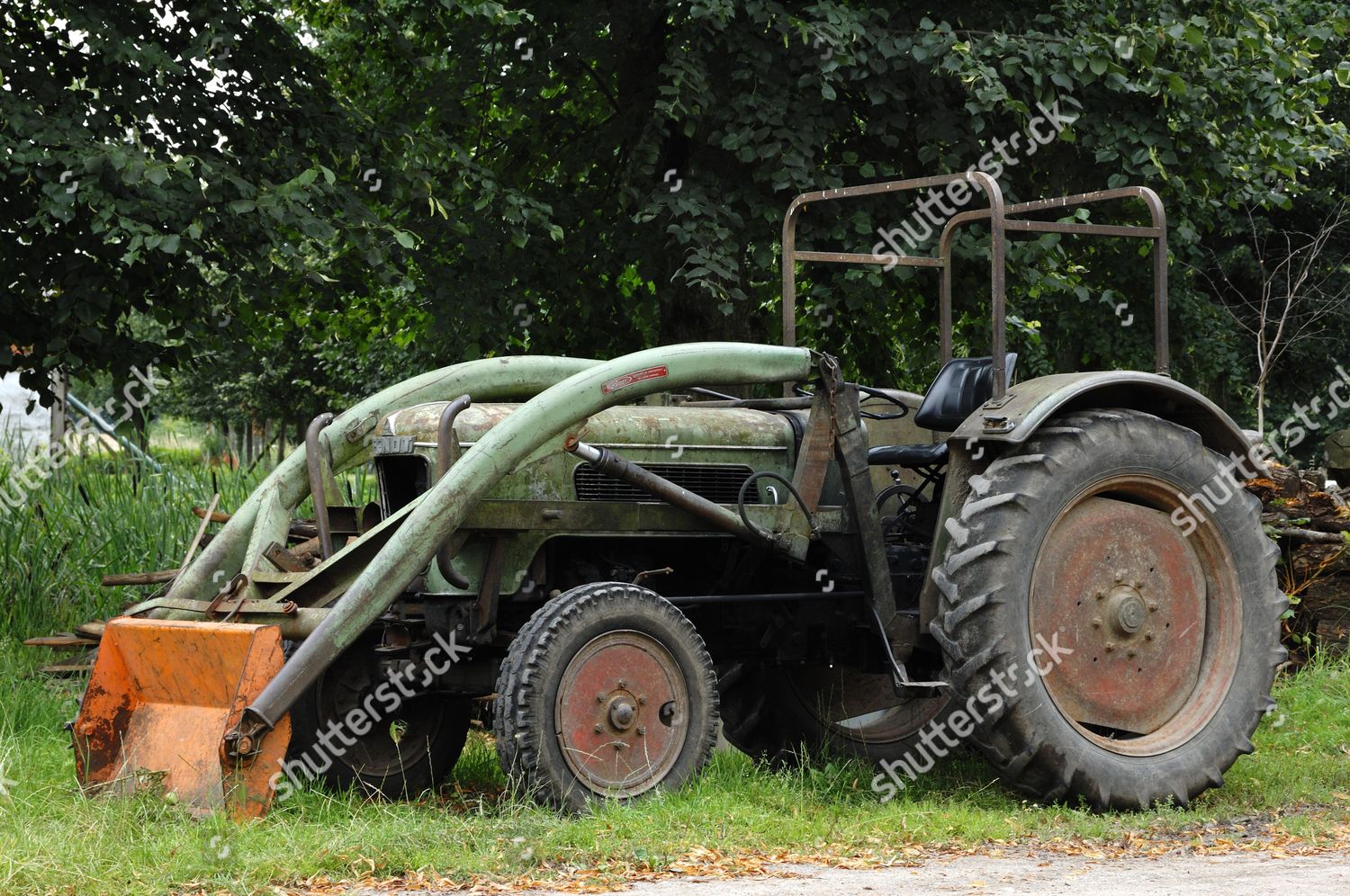 Old Fendt Tractor 1964 Othenstorf Mecklenburgwestern Editorial Stock ...