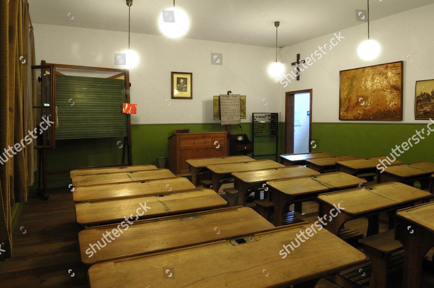 Classroom 1910 Portrait Prince Regent Luitpolt Editorial Stock Photo ...