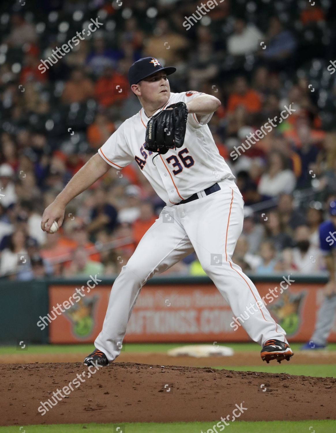Houston Astros Relief Pitcher Will Harris Editorial Stock Photo - Stock ...