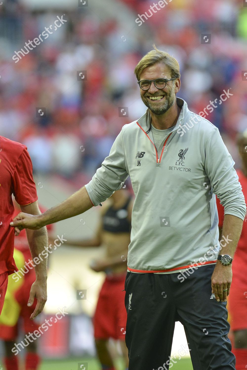 Liverpool Manager Jurgen Klopp Following International Editorial Stock ...