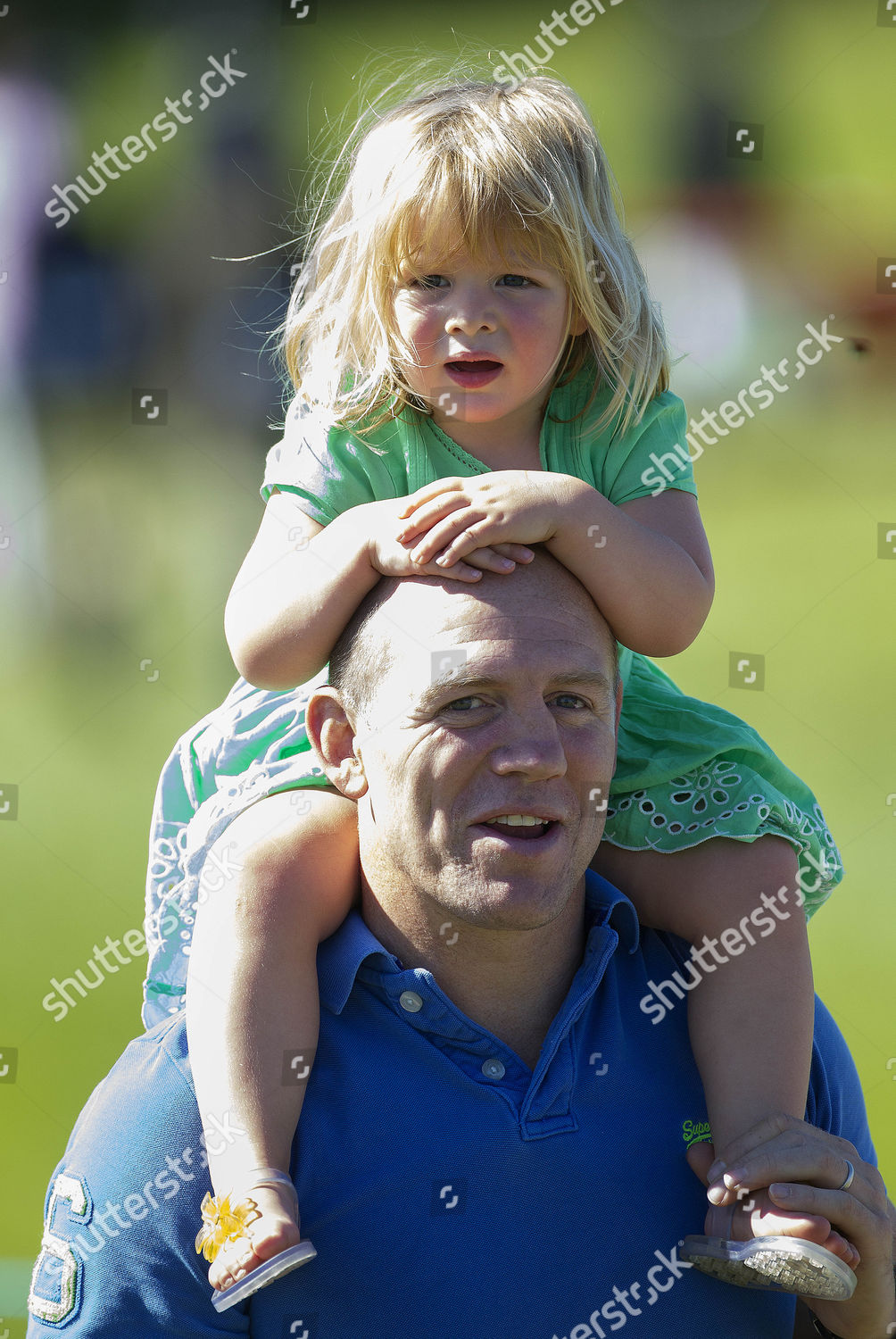 Mia Grace Tindall Mike Tindall Editorial Stock Photo - Stock Image ...