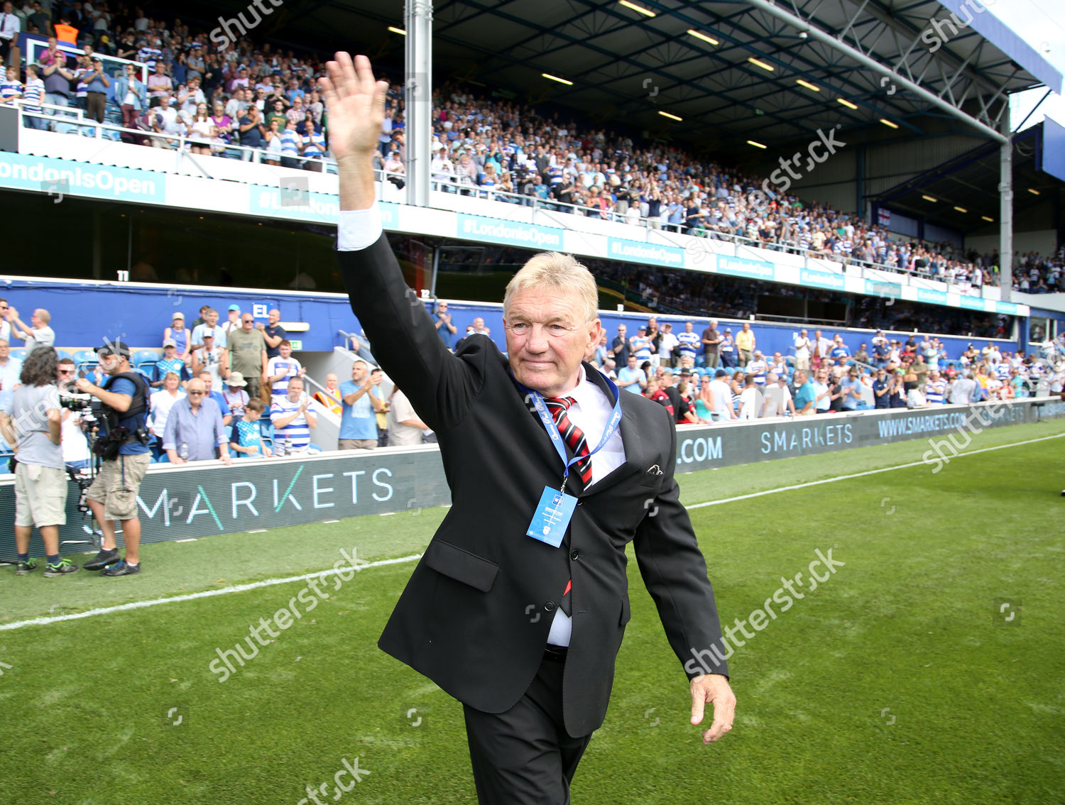 Former Qpr Player Tony Currie Introduced Editorial Stock Photo - Stock ...