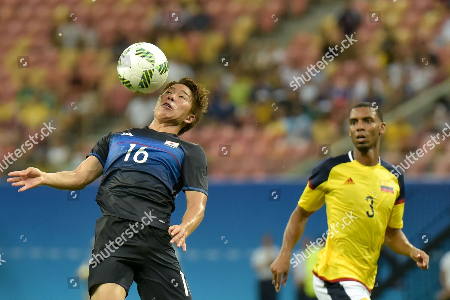 Asano Japan Balanta Colombia During Game Editorial Stock Photo - Stock ...