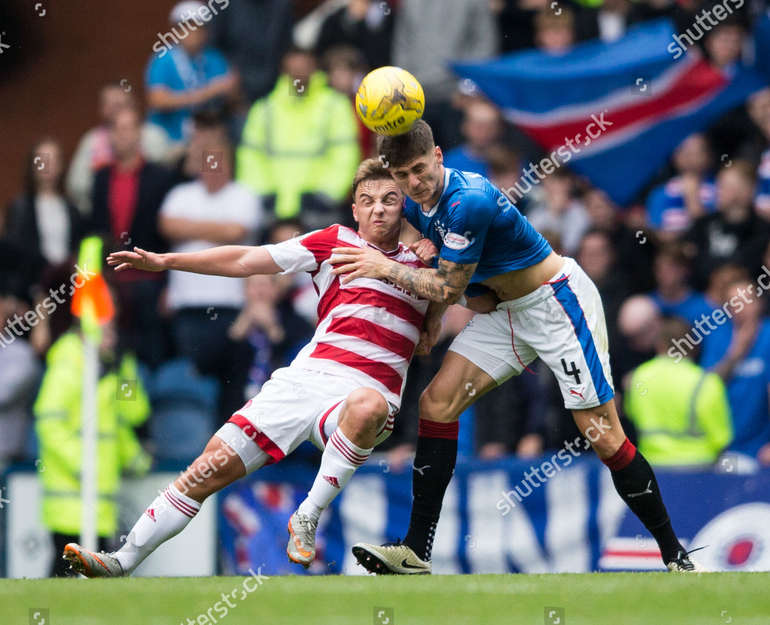 Rangers Rob Kiernan 4 Hamiltons Eamonn Editorial Stock Photo - Stock ...