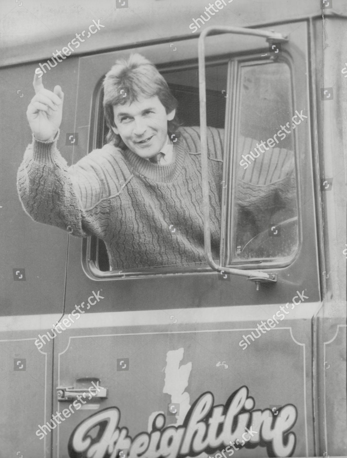 Teacher Jon Savery Former Lorry Driver Editorial Stock Photo - Stock ...
