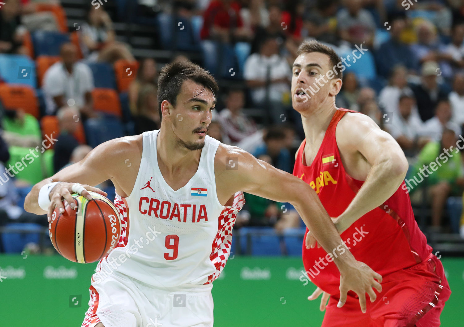 Dario Saric Croatia L Competes During Editorial Stock Photo - Stock ...