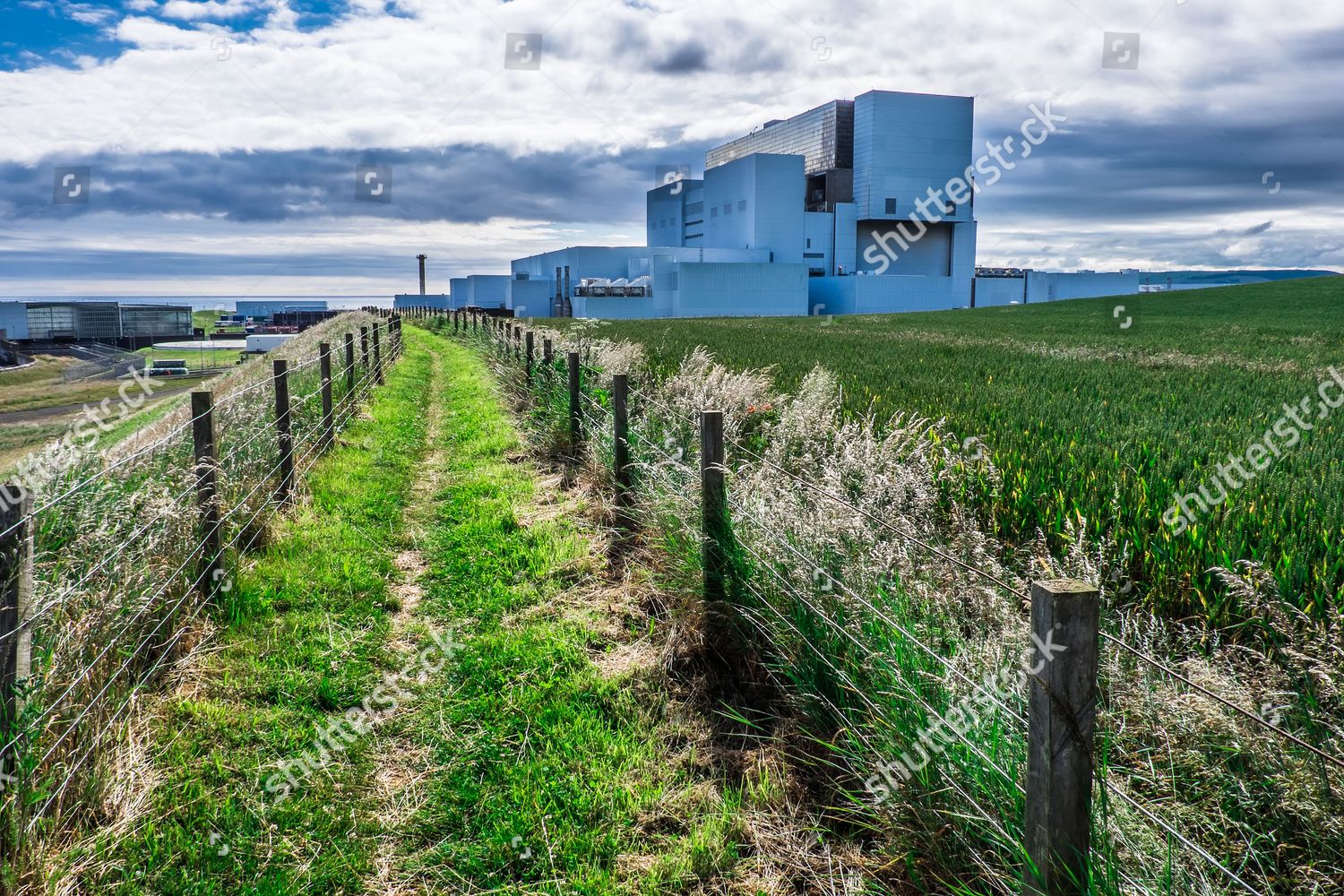 Torness Nuclear Power Station Torness Point Editorial Stock Photo ...