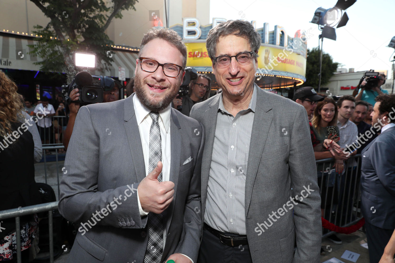Seth Rogen Thomas Rothman Editorial Stock Photo - Stock Image ...